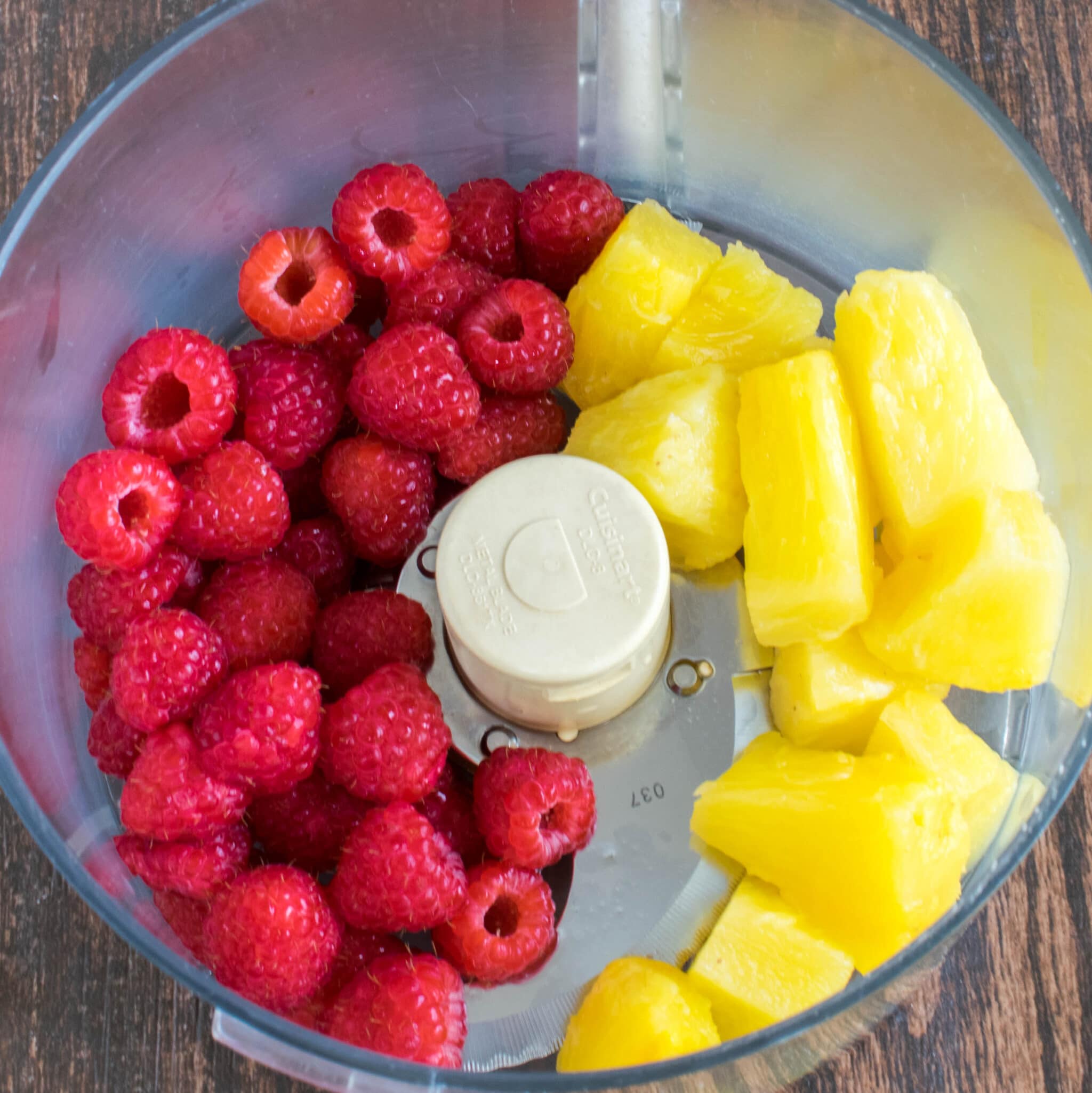 Pineapple Poppy Raspberry Dip | V + GF + Paleo | kiipfit.com