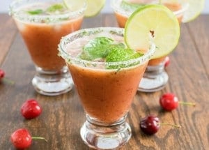 Watermelon Cherry Cooler [ vegan + gf ] kiipfit.com