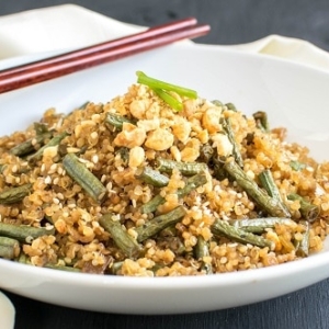 Asian Style Long Beans and Quinoa | kiipfit.com