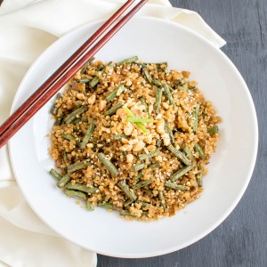 Asian Style Long Beans and Quinoa | kiipfit.com