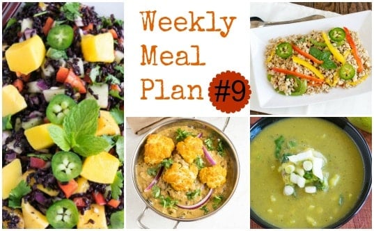 Weekly Meal Plan 9