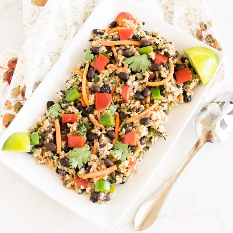 Black Beans Oatmeal Pilaf | vegan lunch | kiipfit.com