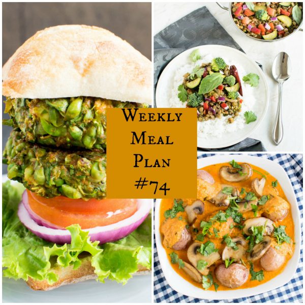 Weekly Meal Plan #74 | healthy vegan and vegetarian recipes | kiipfit.com
