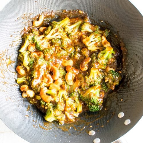 Spicy Cashew Broccoli Stir Fry - kiipfit.com