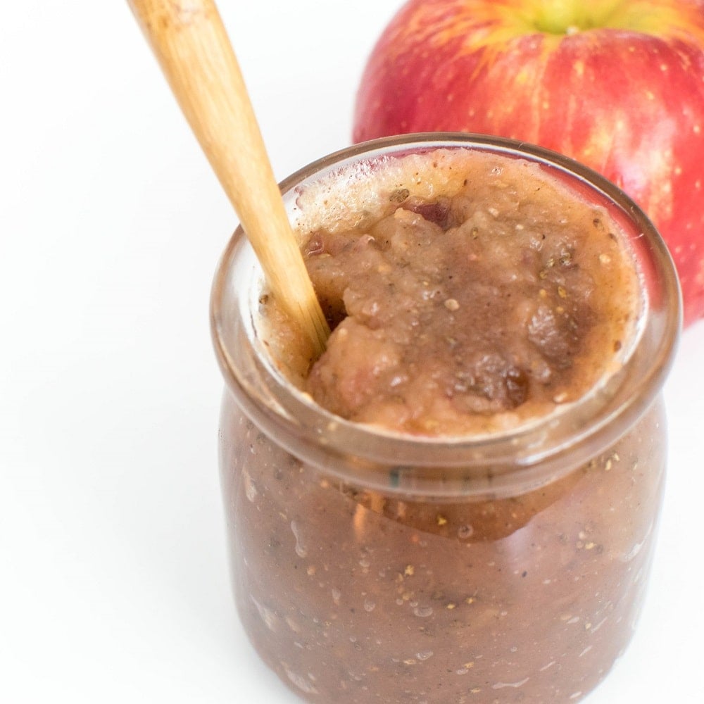 Apple Jam Recipe | vegan + gluten free | kiipfit.com