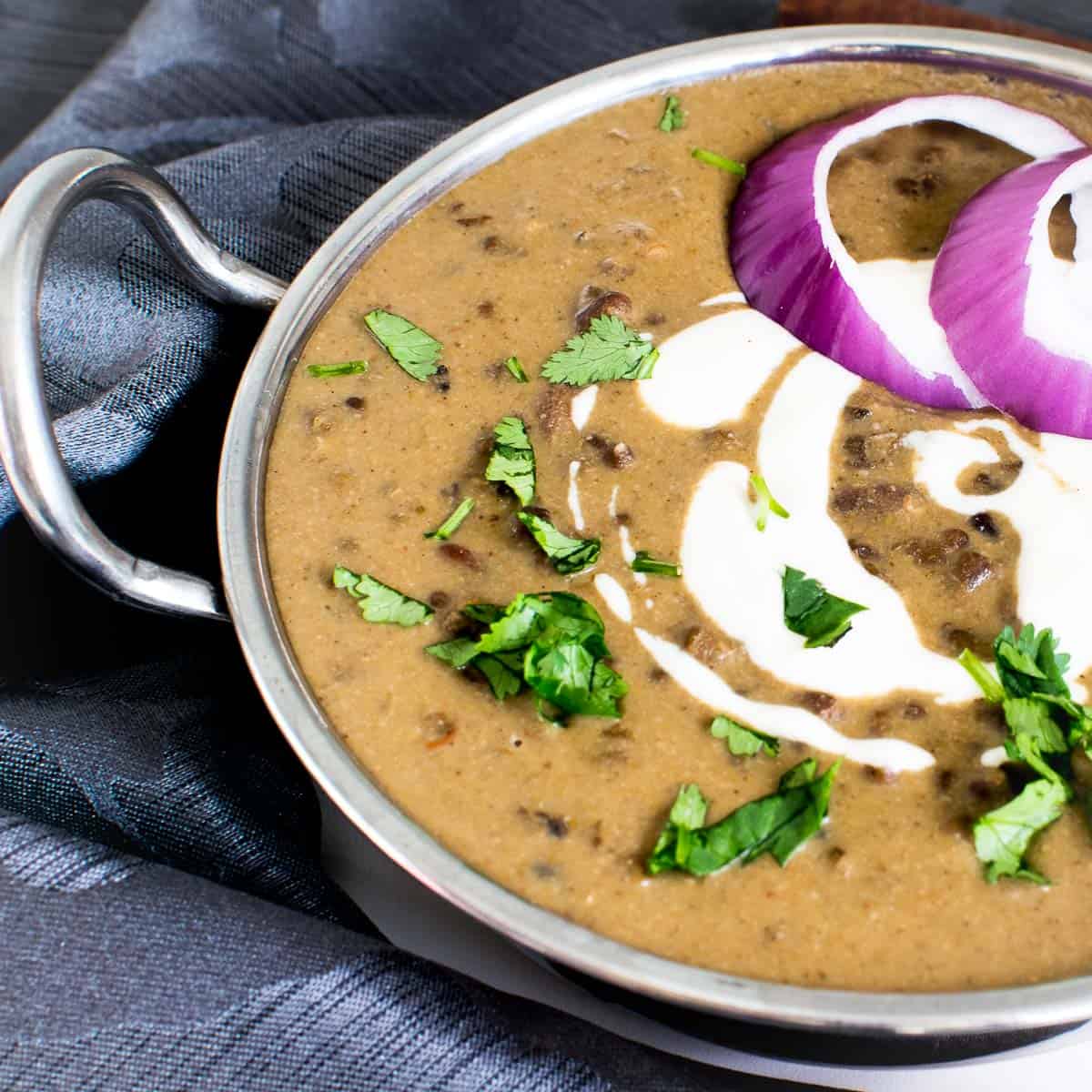 Dal Makhani | vegan + gluten free + oil free | kiipfit.com