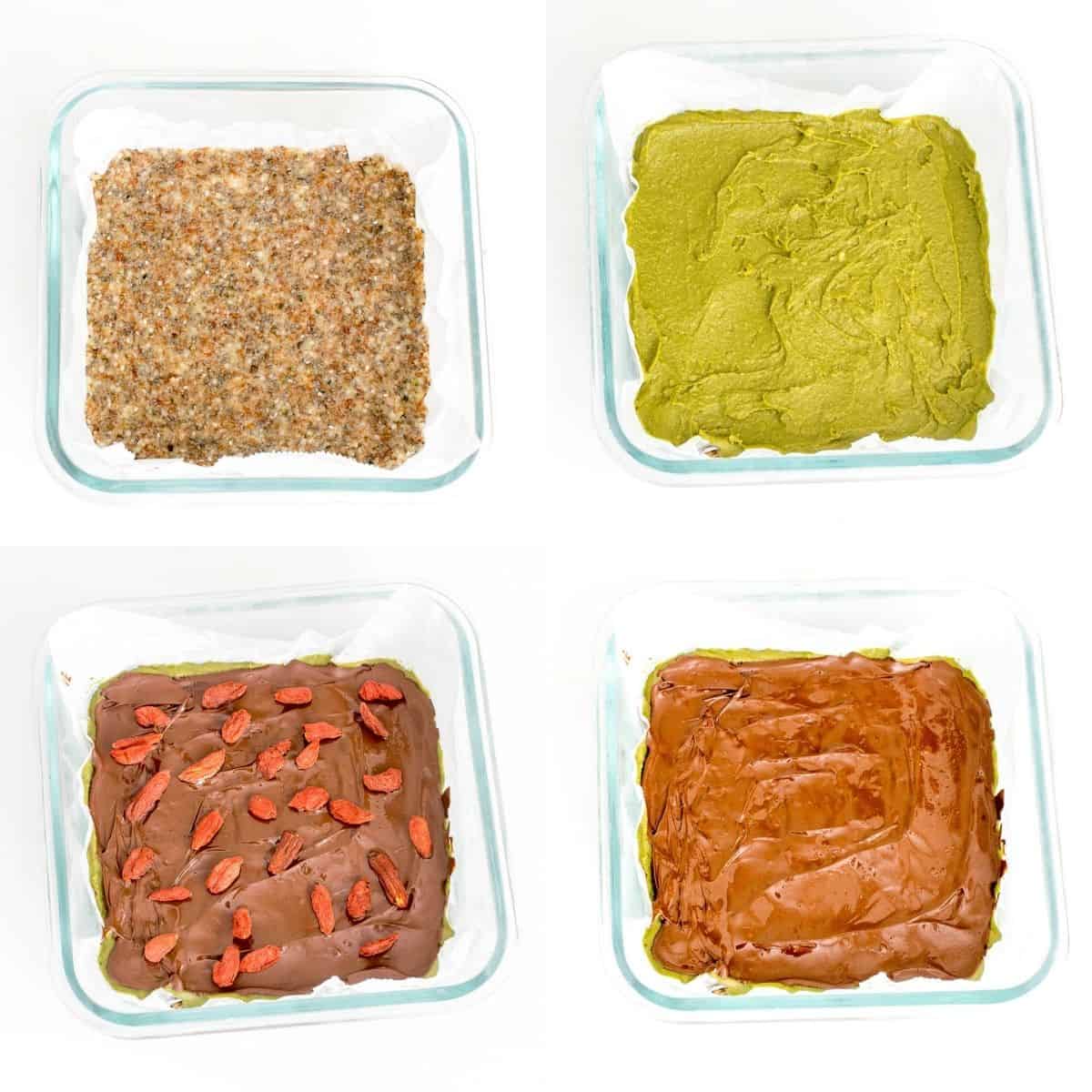Matcha Bars | vegan + gluten free + dairy free | kiipfit.com