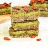 Matcha Bars | vegan + gluten free + dairy free | kiipfit.com