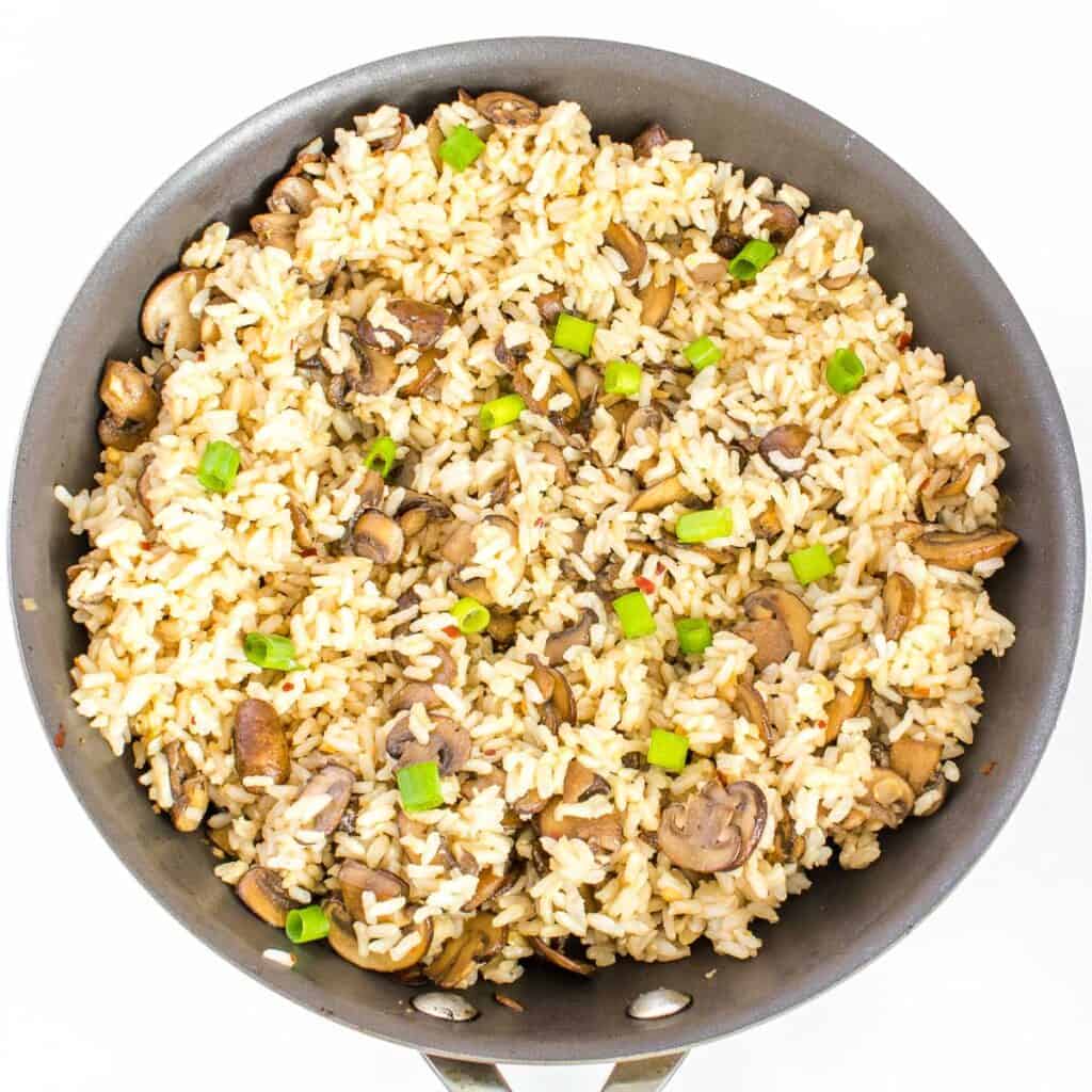 Mushroom Fried Rice | kiipfit.com