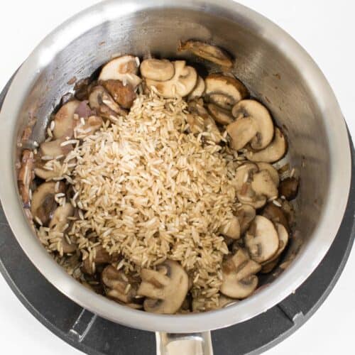 Brown Rice Mushroom Risotto - kiipfit.com