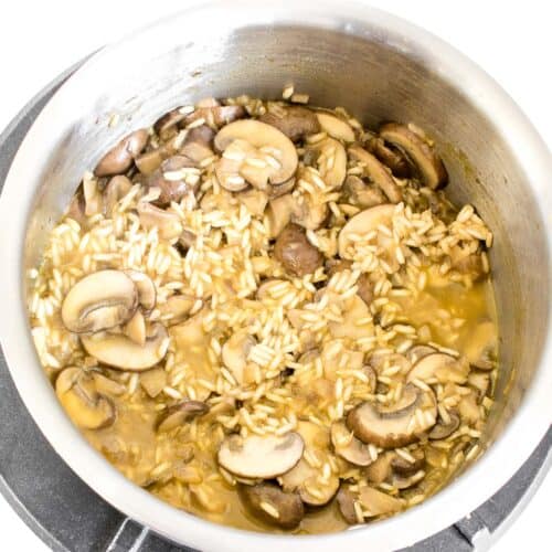 Brown Rice Mushroom Risotto - kiipfit.com