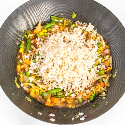 Schezwan Fried Rice - kiipfit.com