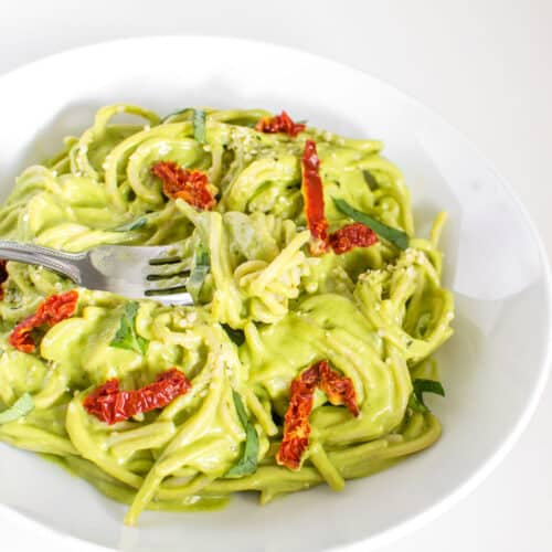 Vegan Avocado Pasta - kiipfit.com