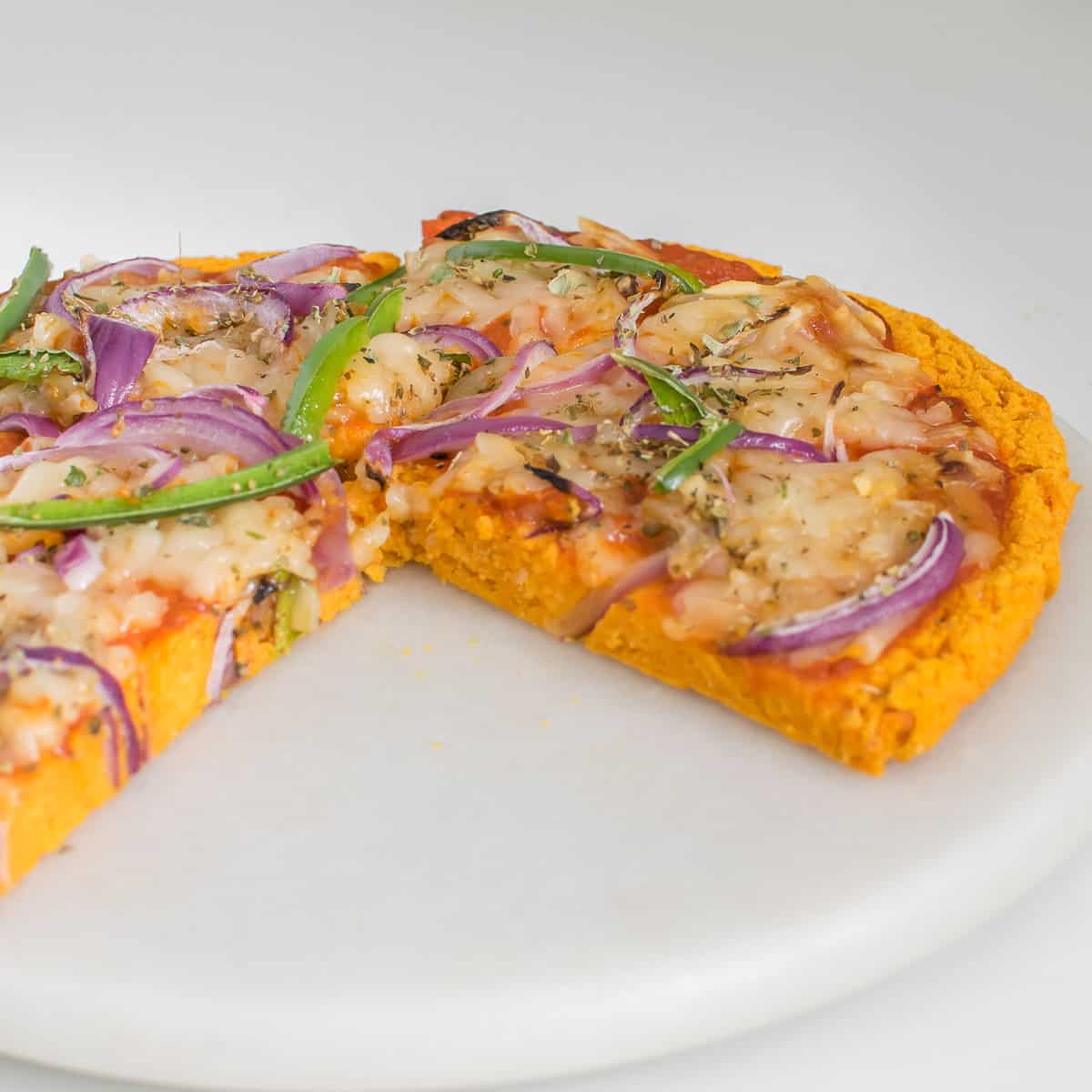Sweet Potato Pizza Crust - kiipfit.com