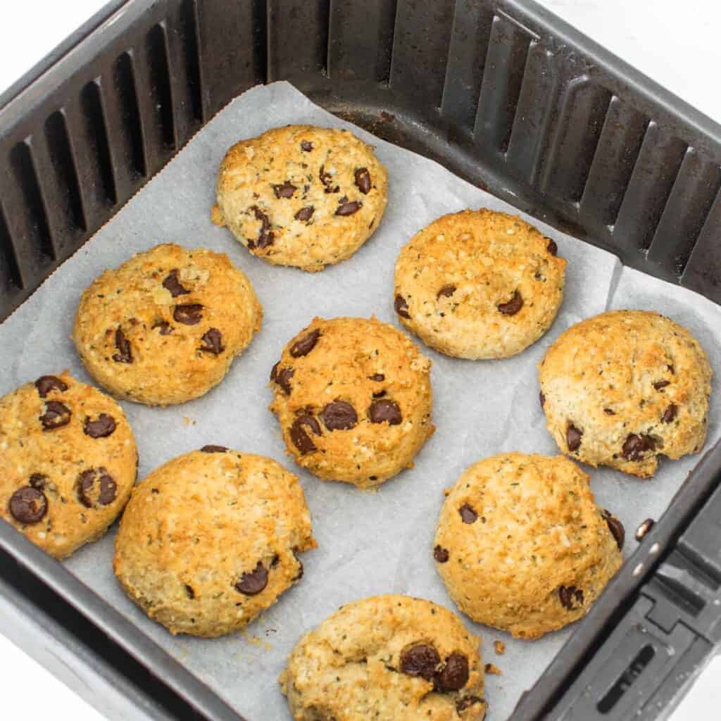 Easy Vegan Air Fryer Cookies - kiipfit.com