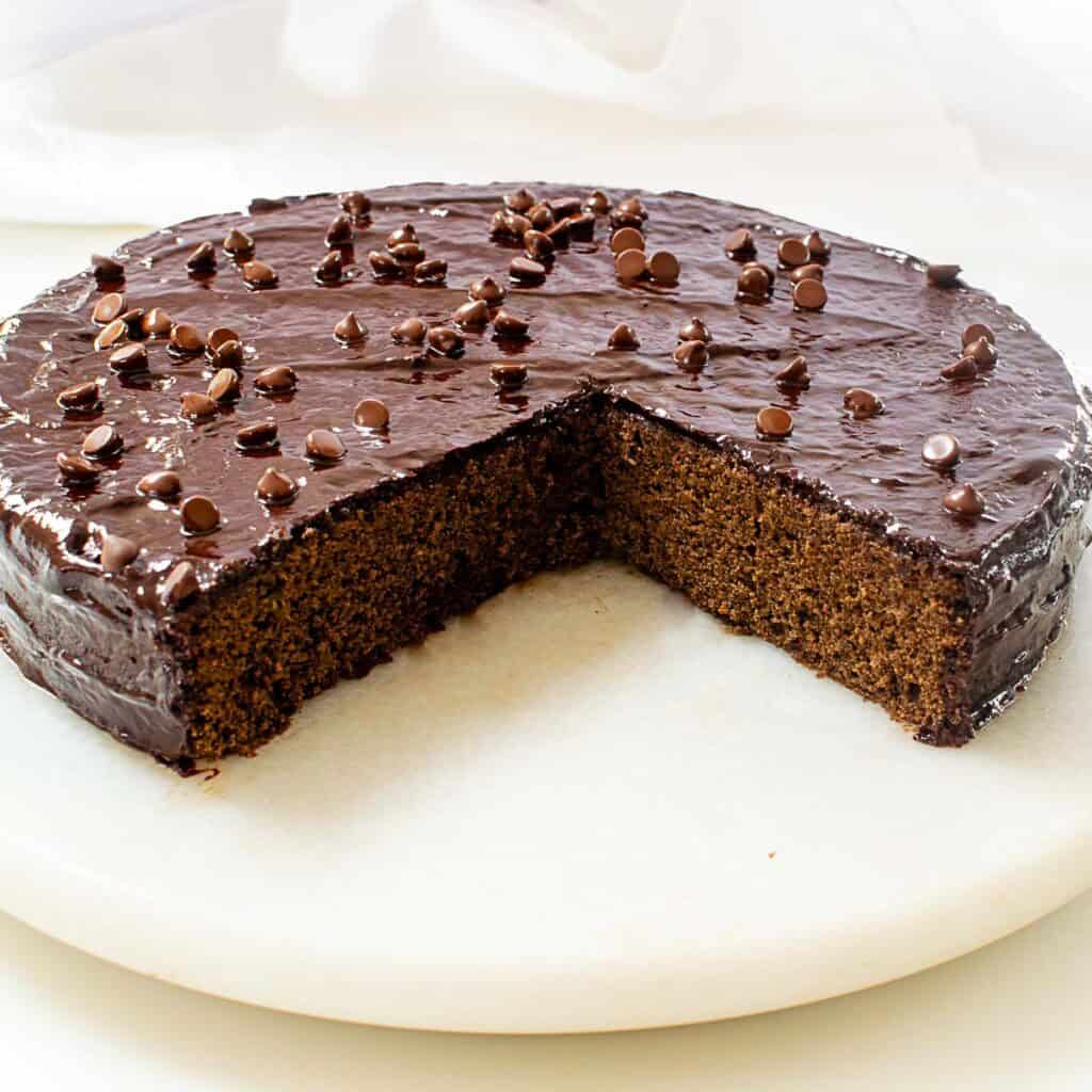 Vegan Chocolate Buckwheat Cake - kiipfit.com